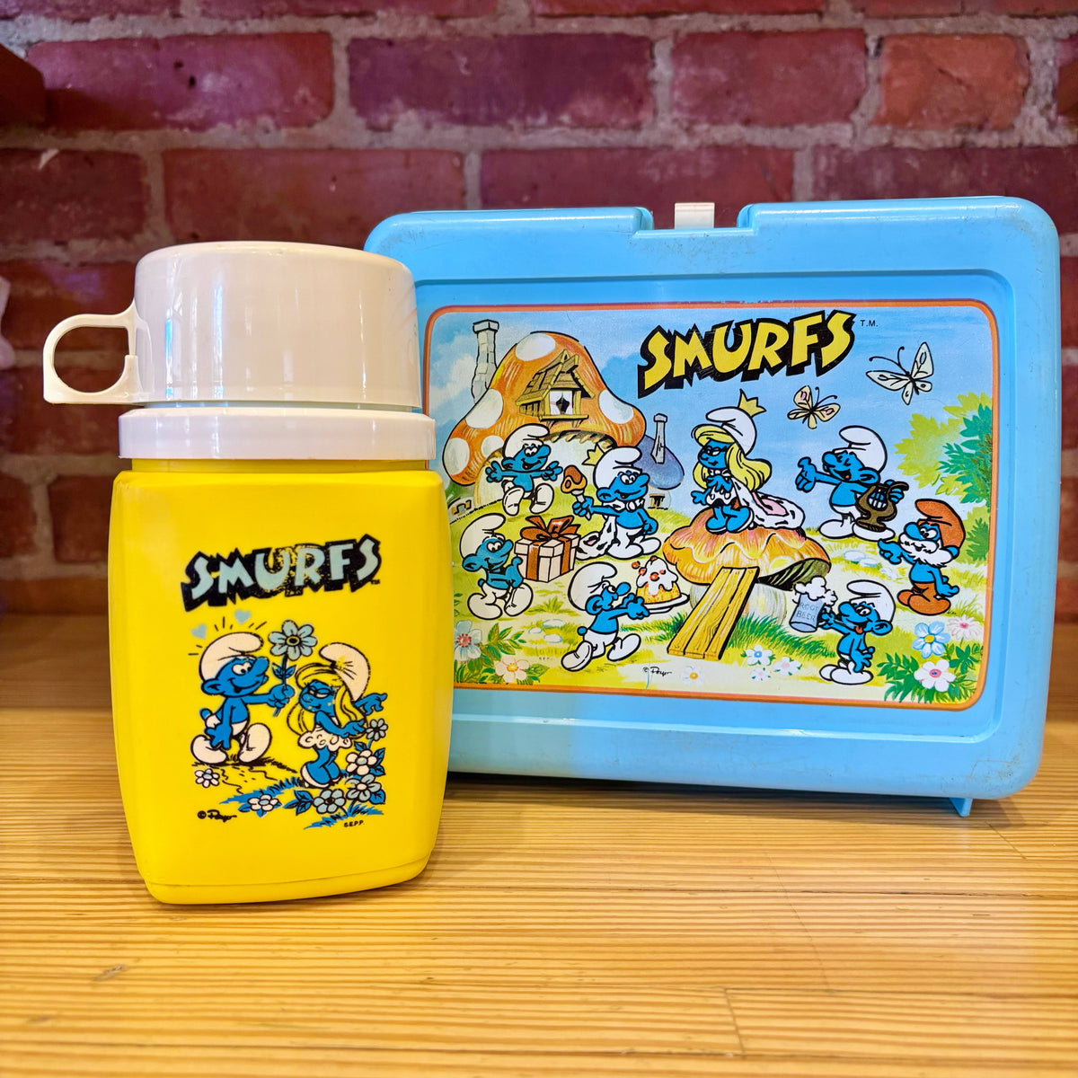 Smurf Lunch Box w/Thermos – ASSEMBLE
