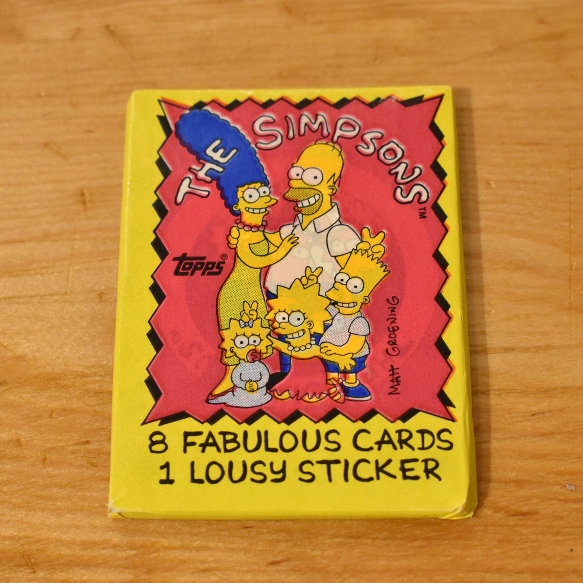 The Simpsons 1990 Card Pack – ASSEMBLE